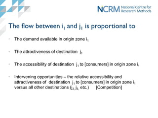 Introduction to spatial interaction modelling | PDF