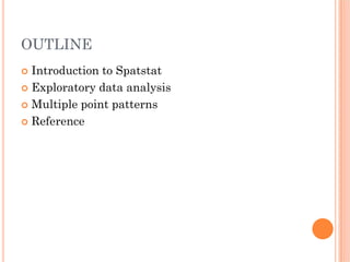 Introduction to spatstat | PDF | Geography | Science