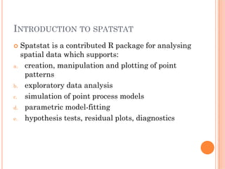 Introduction to spatstat | PDF | Geography | Science