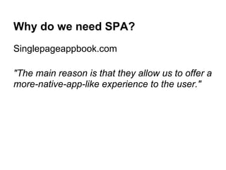 Introduction to SPA with AngularJS | PPT