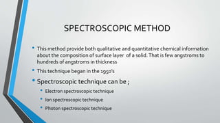 INTRODUCTION TO SPECTROSCOPIC METHODS.pptx