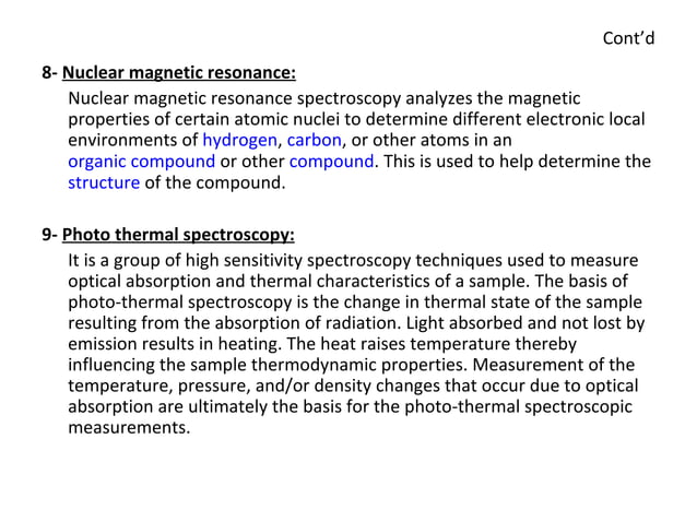 Introduction To Spectroscopy | PPT