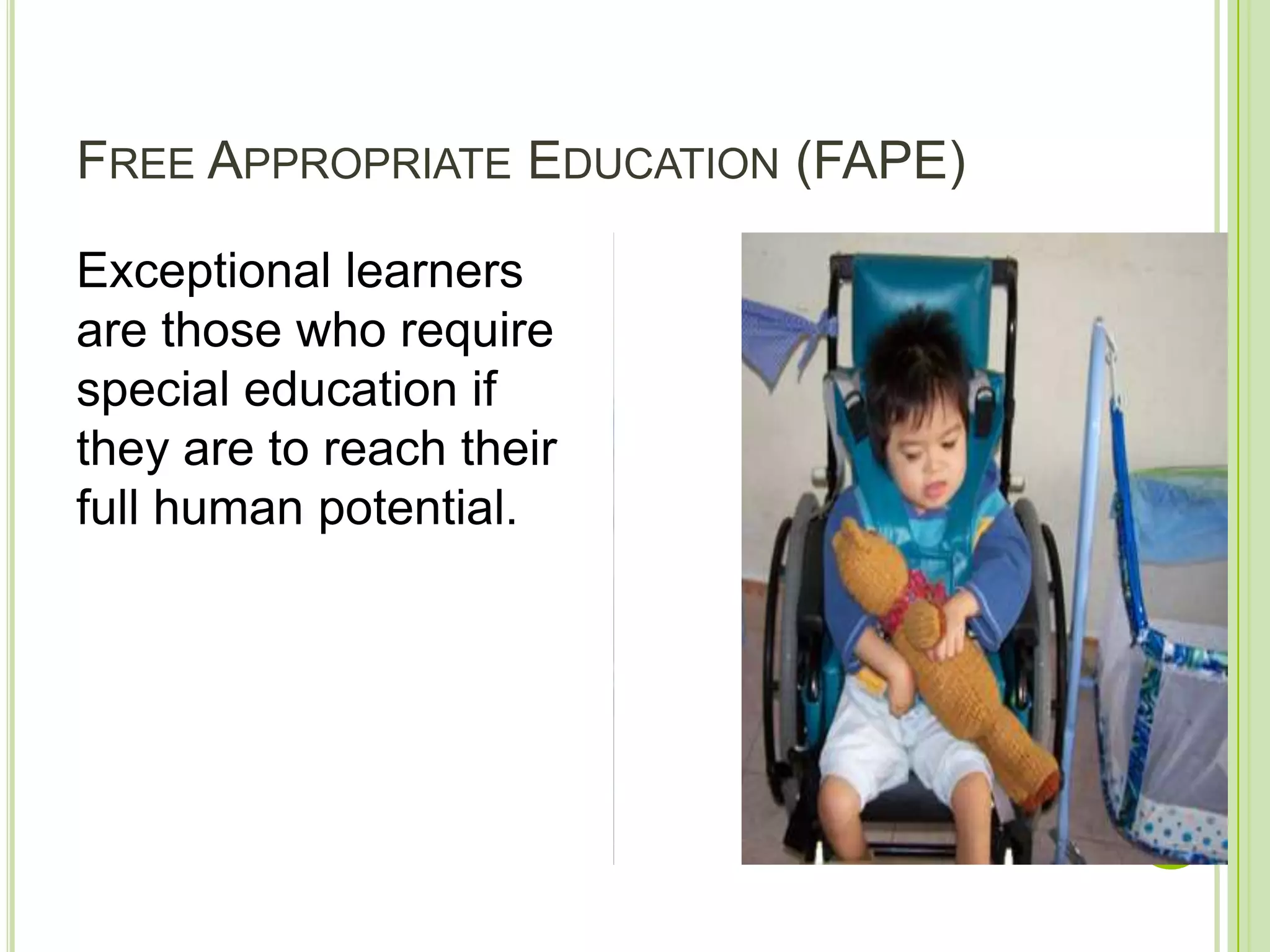 Introduction to Special Education | PPTX