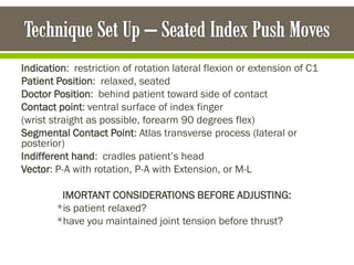 Introduction to high velocity spinal manipulation in the cervical ...