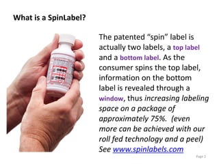 Introduction to SpinLabel Technologies | PPT
