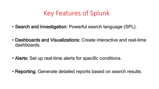 Introduction to Splunk Presentation (DevOps) | PPTX