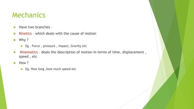 Introduction to sports biomechanics | PPTX