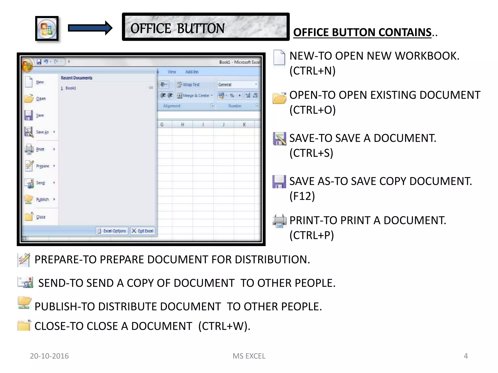Introduction to spreadsheet | PPT