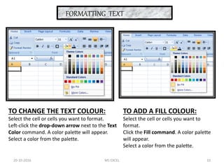 Introduction to spreadsheet | PPTX
