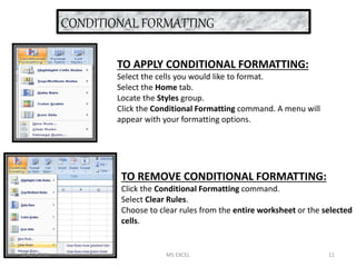 Introduction to spreadsheet | PPTX