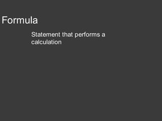 Introduction to spreadsheets | PDF