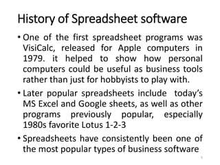 Introduction to Spreadsheets.ppt