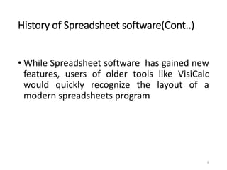 Introduction to Spreadsheets.ppt