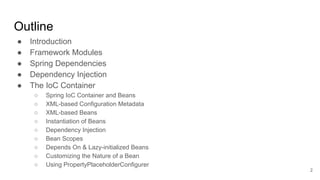 Introduction to Spring Framework | PPT