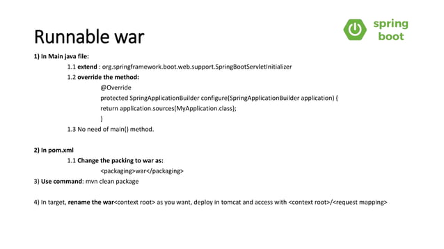 Introduction to spring boot | PPTX