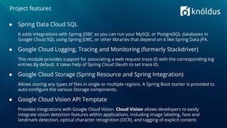 Introduction to Spring Cloud GCP | PPT