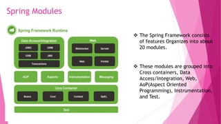 Introduction to Spring sec1.pptx | Programming Languages | Computing