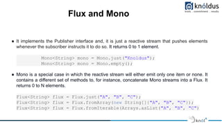 Introduction to Spring webflux | PDF