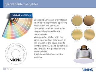 Introduction to Sprinklers - Fire Protection System | PDF