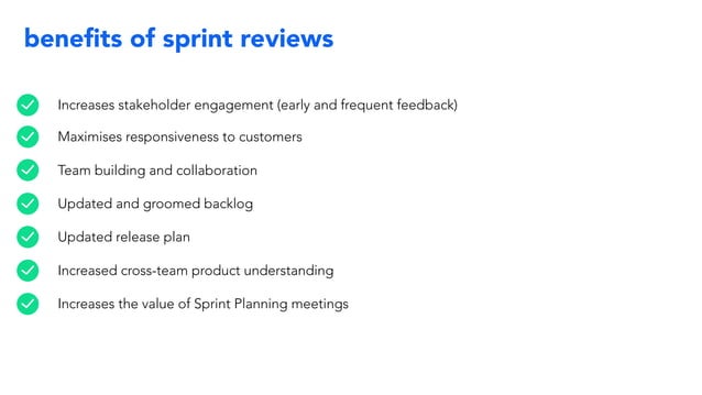Getting Started - Introduction to Sprint Reviews | PPT