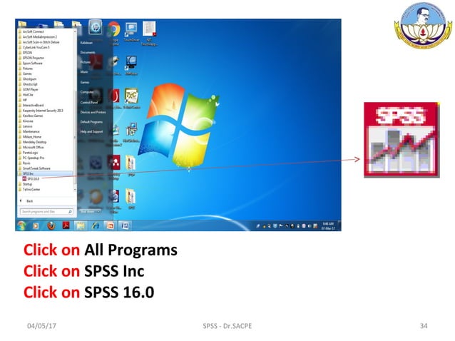 Introduction to spss | PPT