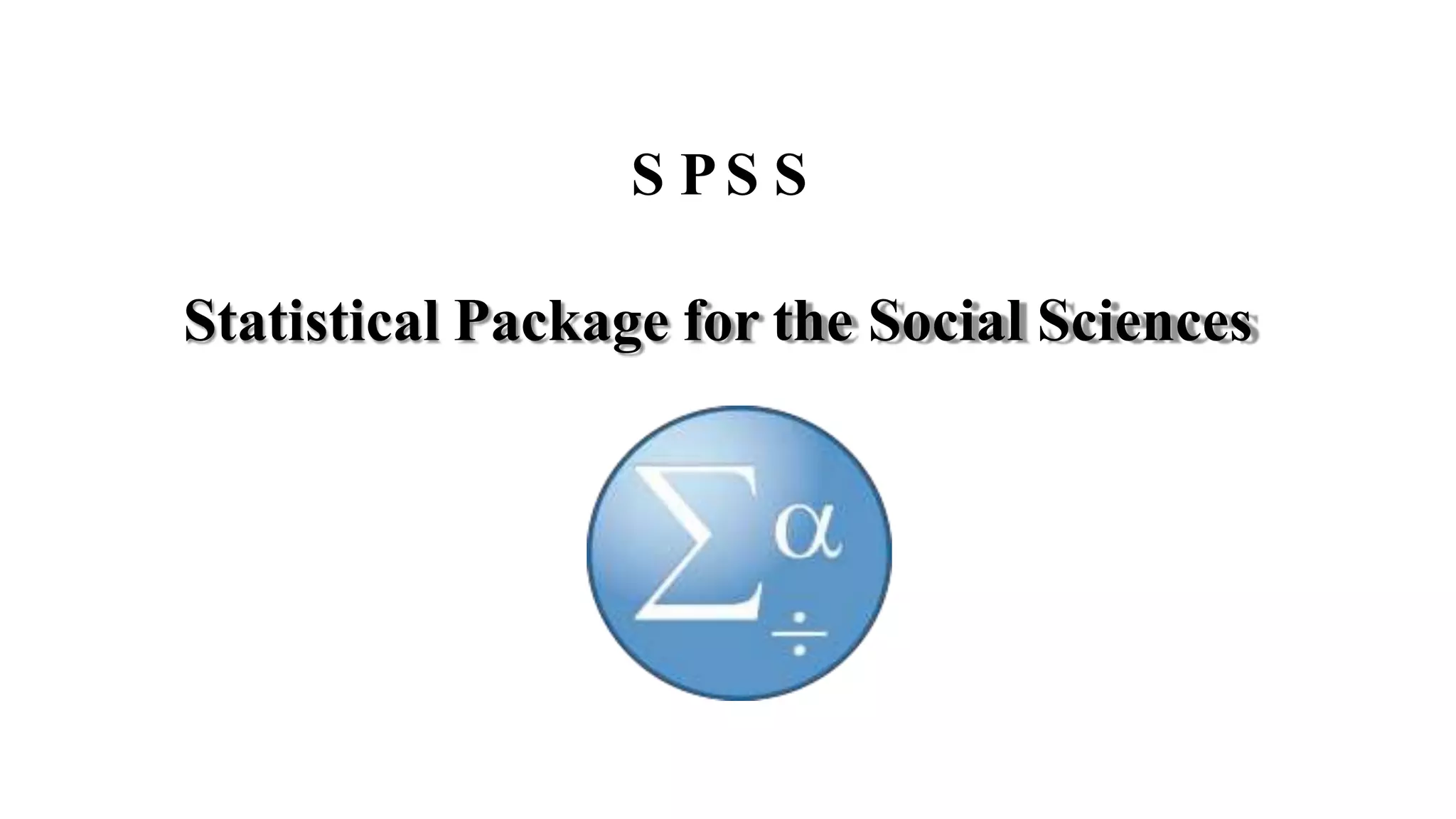 Introduction To Spss Pdf Computing Technology And Computing