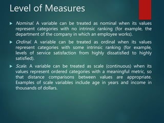 Introduction to spss | PPT