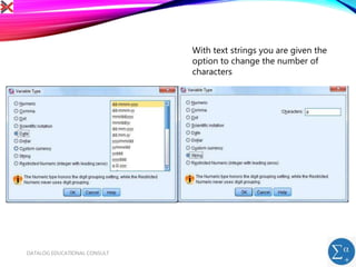 Introduction to spss 1 | PPT