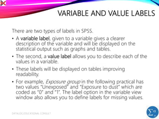 Introduction to spss 1 | PPT