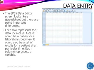Introduction to spss 1 | PPT
