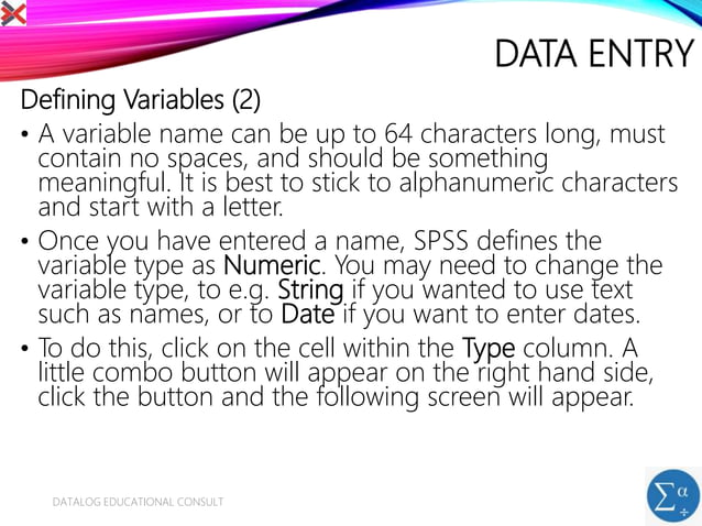 Introduction to spss 1 | PPT