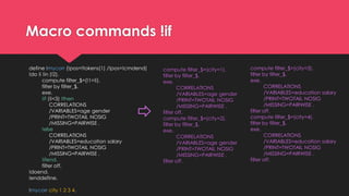 Introduction to SPSS macros | PDF | Programming Languages | Computing