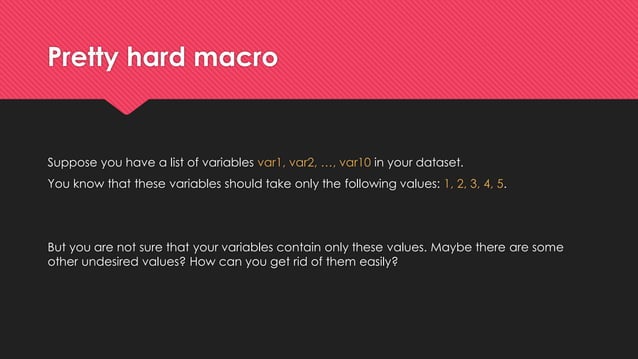 Introduction to SPSS macros | PDF | Programming Languages | Computing