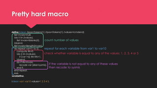 Introduction to SPSS macros | PDF
