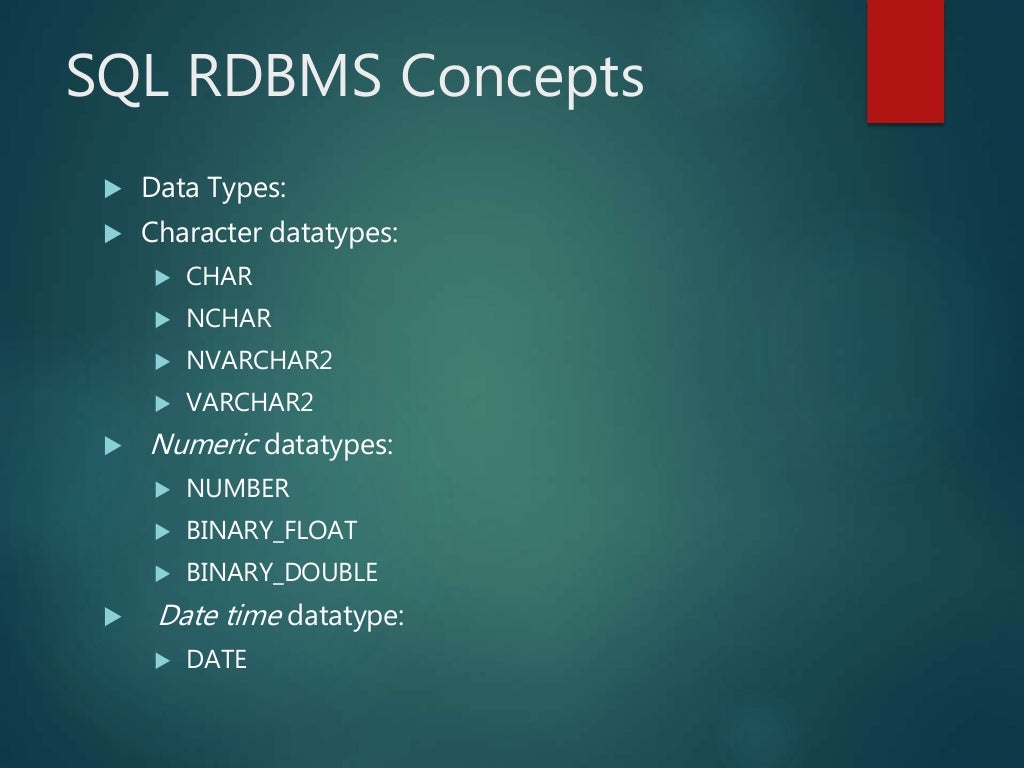 Introduction To Sql 