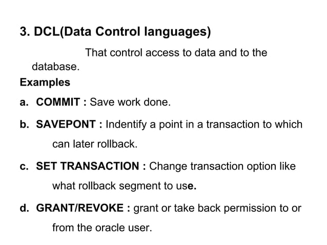 Introduction to (sql) | PPTX