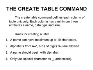 Introduction to (sql) | PPTX