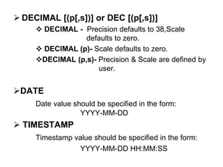 Introduction to (sql) | PPTX