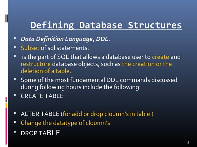 Introduction to SQL | PPT