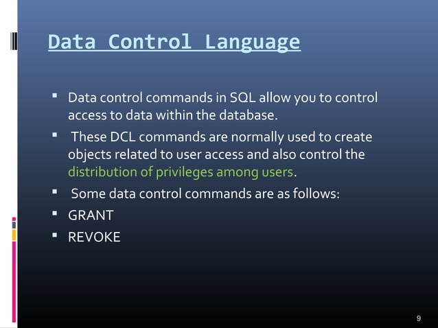 Introduction to SQL | PPT
