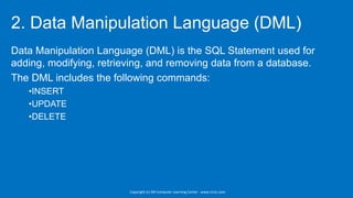 Introduction to SQL | PPTX
