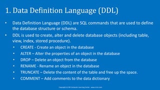 Introduction to SQL | PPTX