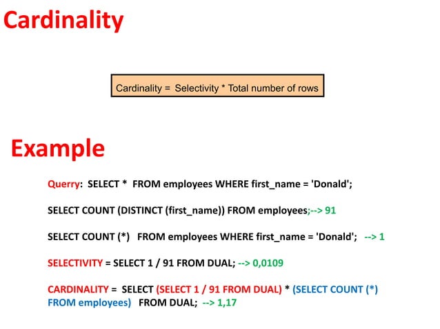 Introduction To Sql Tuning Ppt