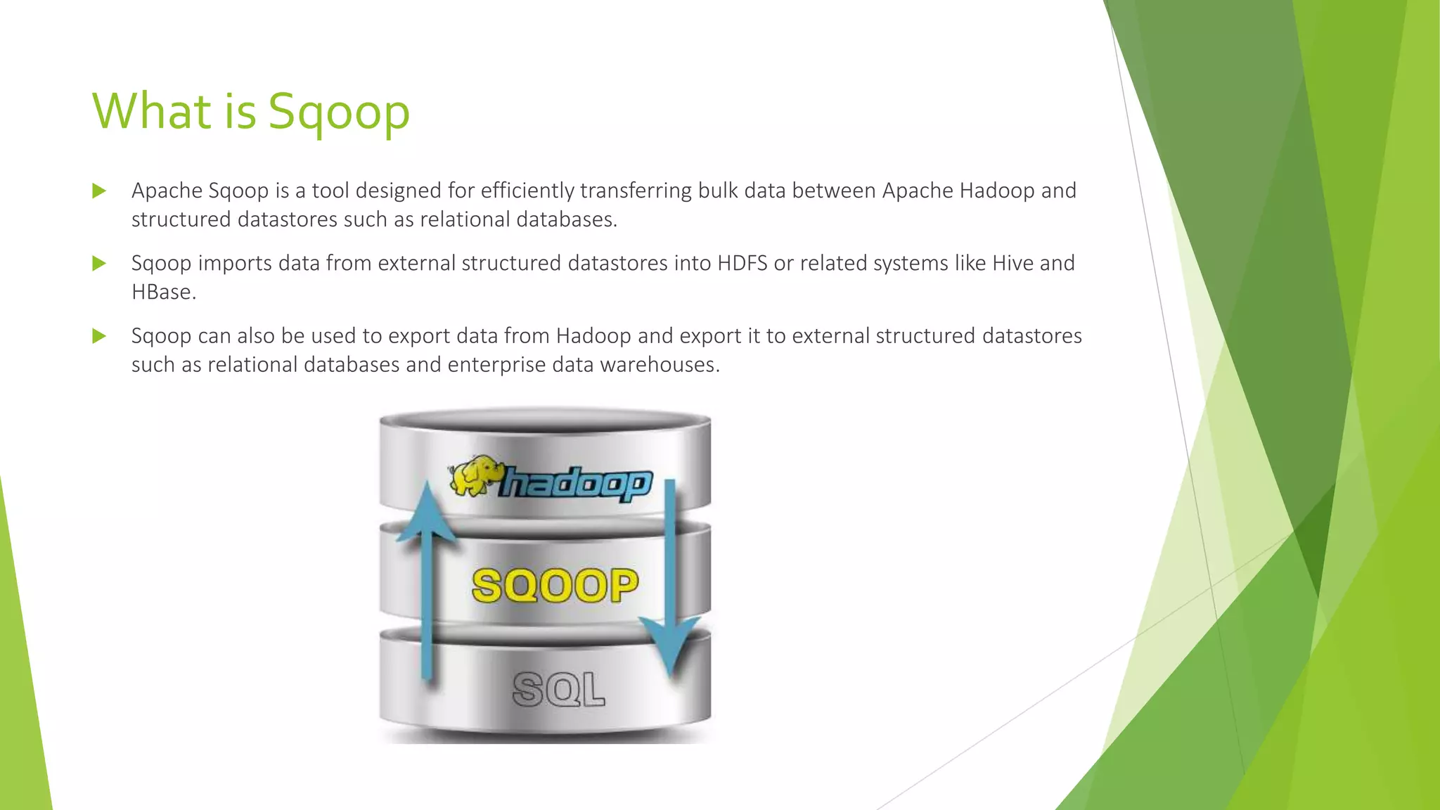 Introduction to sqoop | PPTX