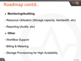 Introduction to WSO2 Storage Server | PDF | Cloud Computing | Internet