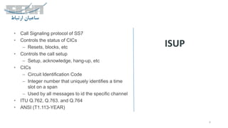 Introduction to SS7- Part 2 | PPT