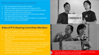 Introduction to 41st SSEAYP Discussion Program | PPT