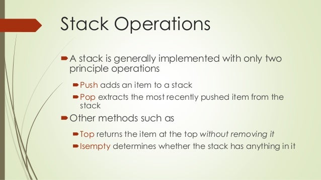 Introduction To Stack