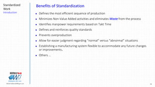 Introduction to Standardized Work | PPTX