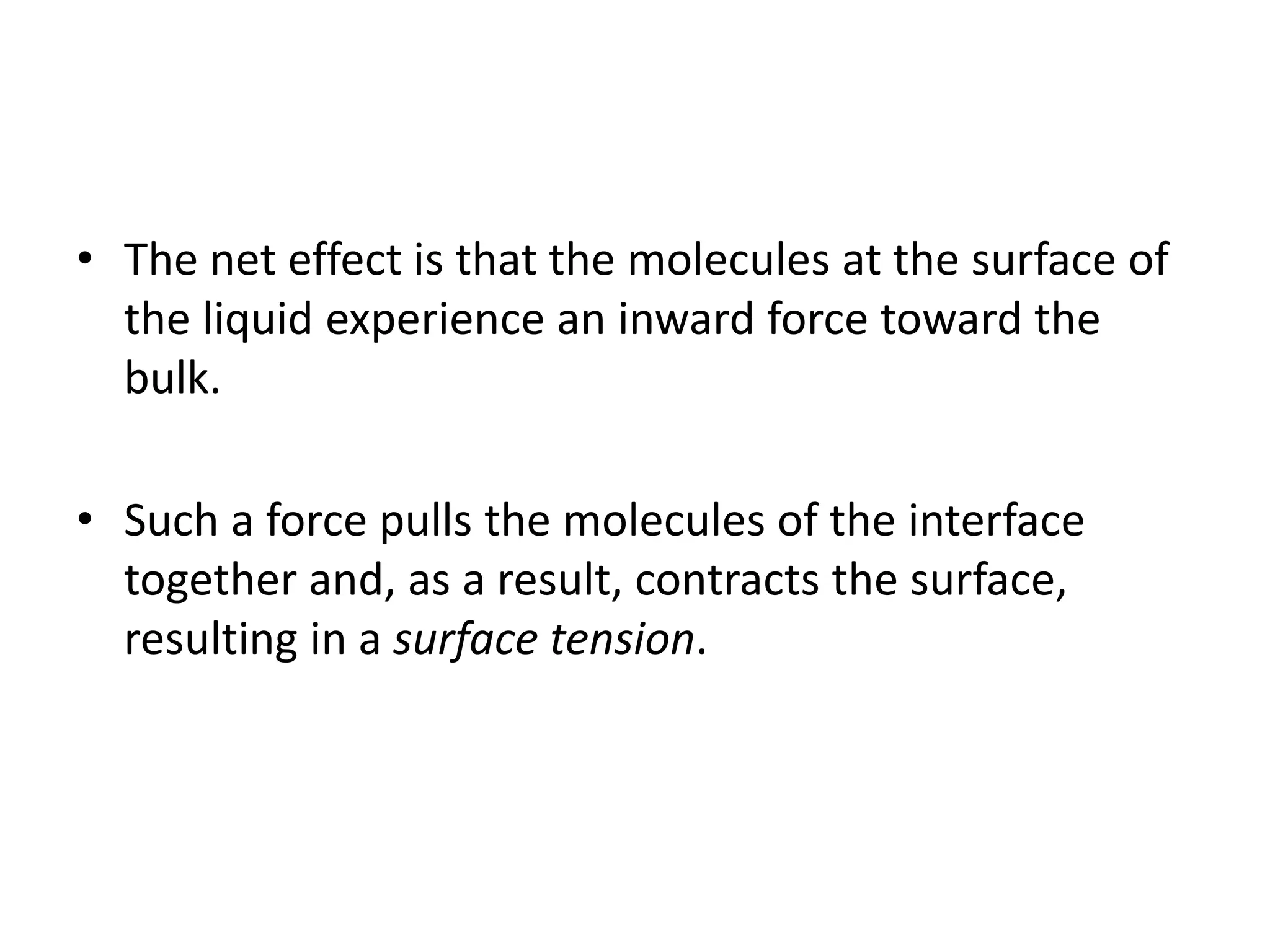 Introduction to Surface and Interfacial Tension | PPTX